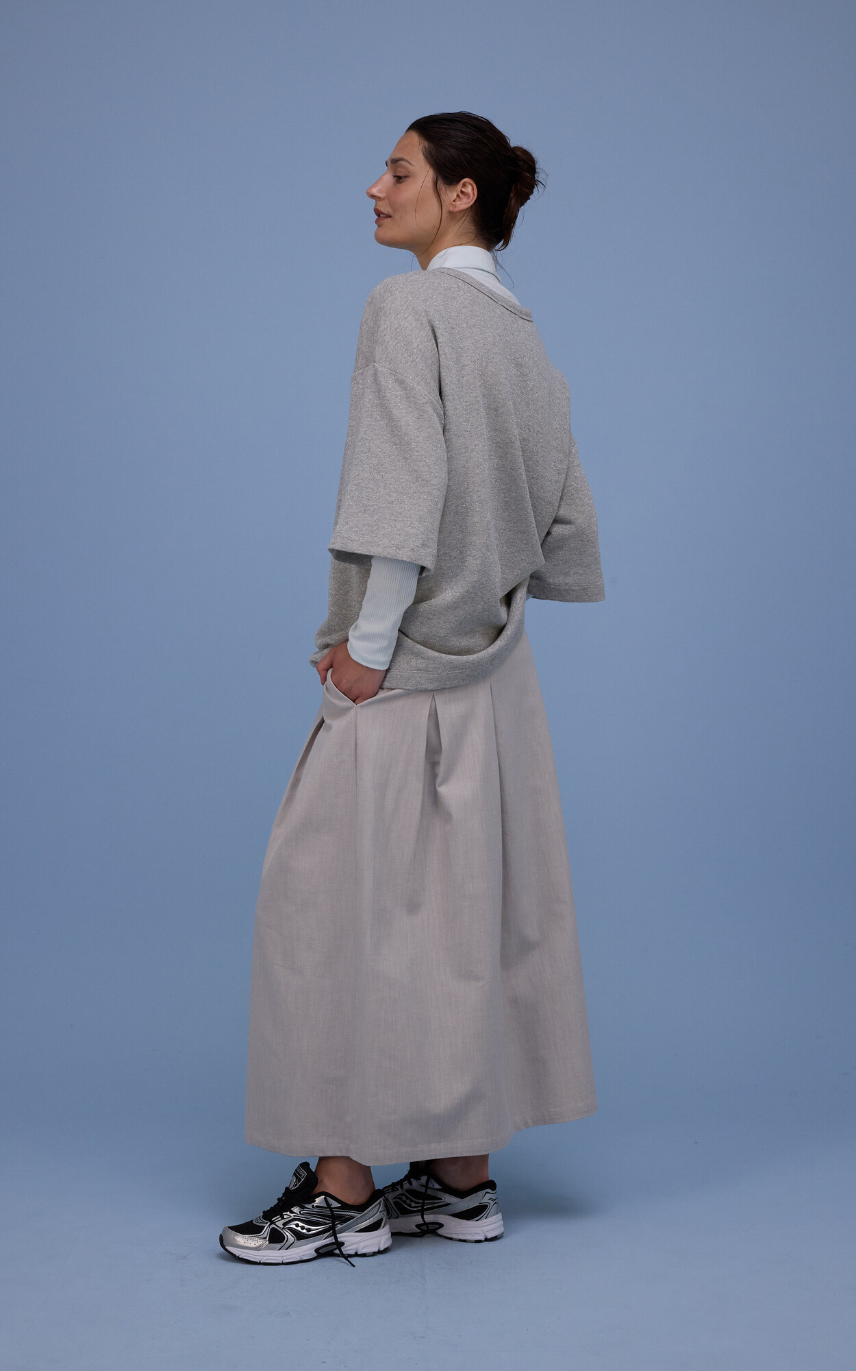 Nathalie Vleeschouwer | Zilver Sweater | La Bottega